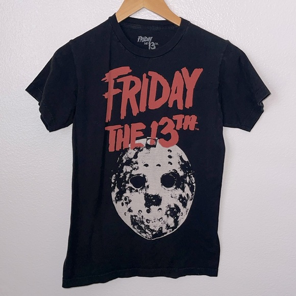 Tops | Friday The 13th Jason Graphic Horror Movie Tee S | Poshmark
